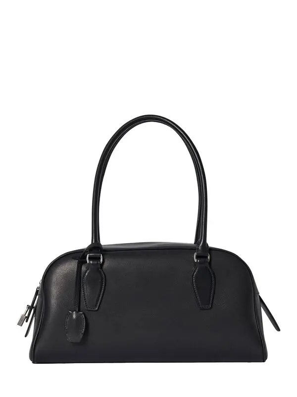 THE ROW E/w India Leather Bag - Black