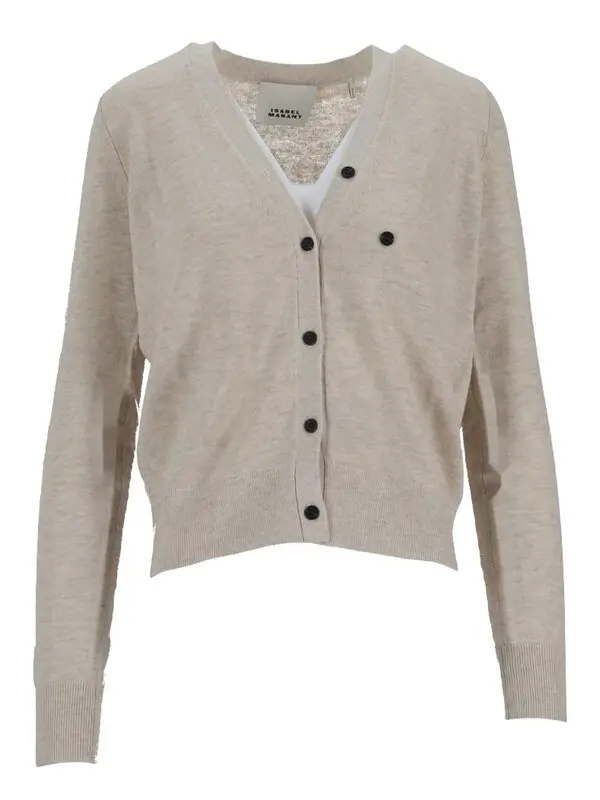 Isabel Marant Carline Cardigan - Beige