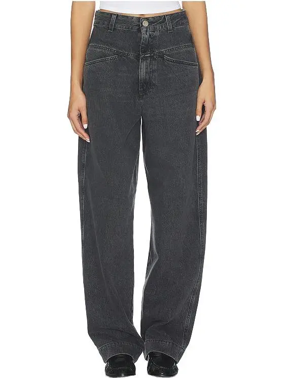 Closed Deni Wide Leg Jeans - Dark Grey