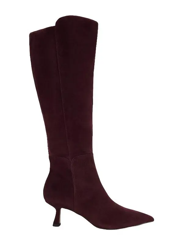 Sam Edelman Taylin Wide Calf Boots - Parisian Plum