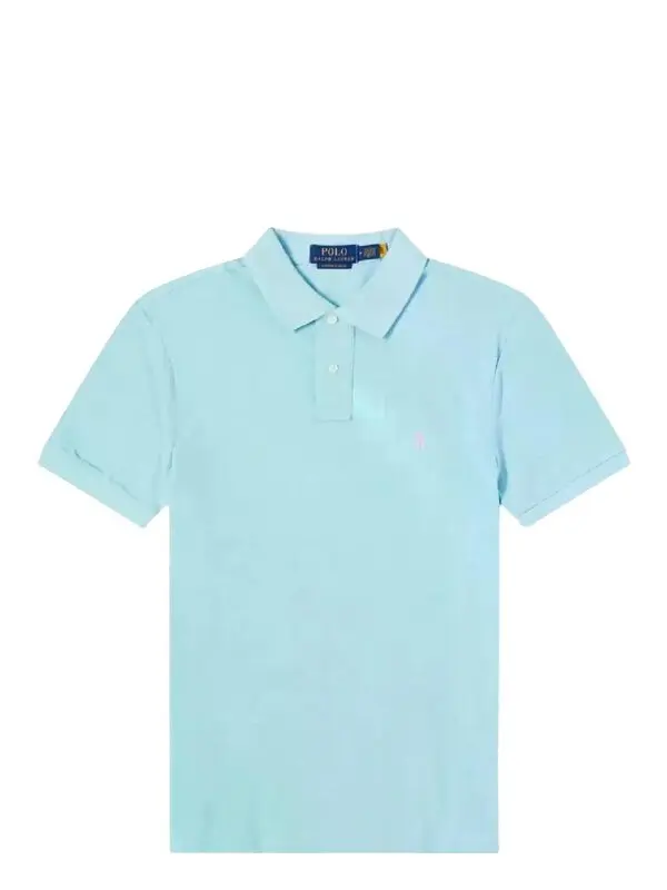 Polo Ralph Lauren Custom Slim Fit Polo Shirt - Blue