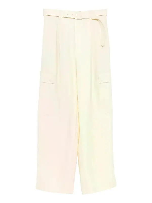 Auralee Structured Double Cloth Cargo Pants - Neutrals