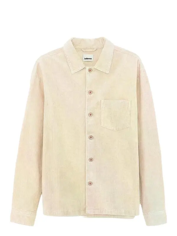 BELLEROSE Goney Pocket-chest Corduroy Shirt - Neutrals