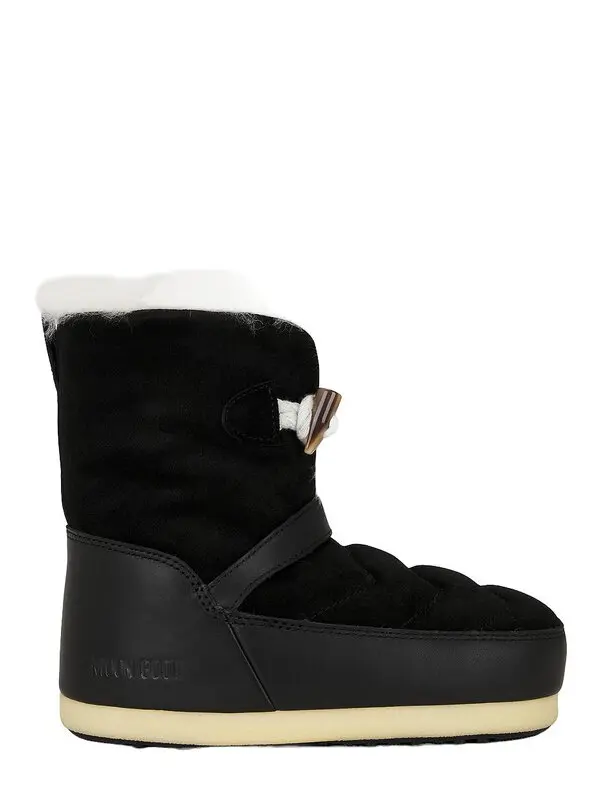 Moon Boot Evx Igloo Boots - Black & Natural