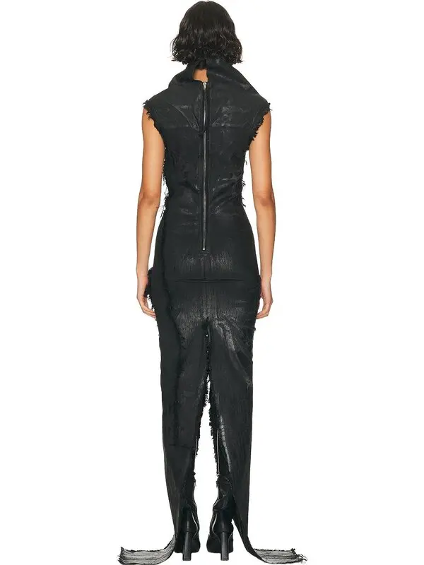 Rick Owens Sleeveless Etna Dress - Black