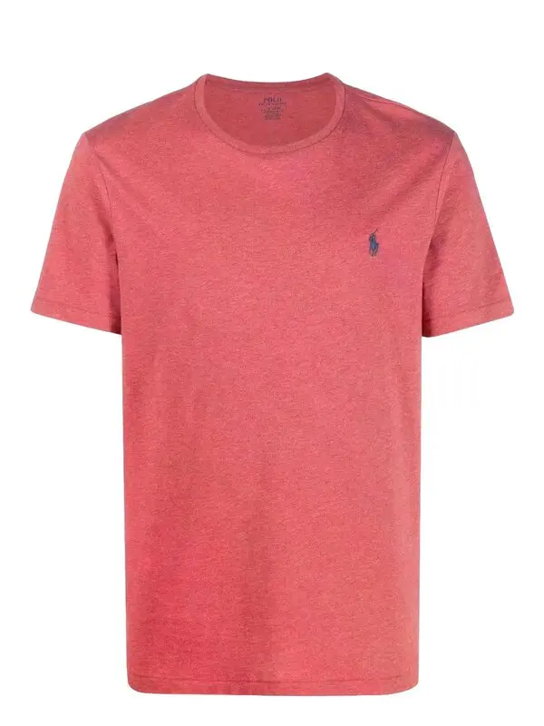 Polo Ralph Lauren Embroidered-pony Detail T-shirt - Red