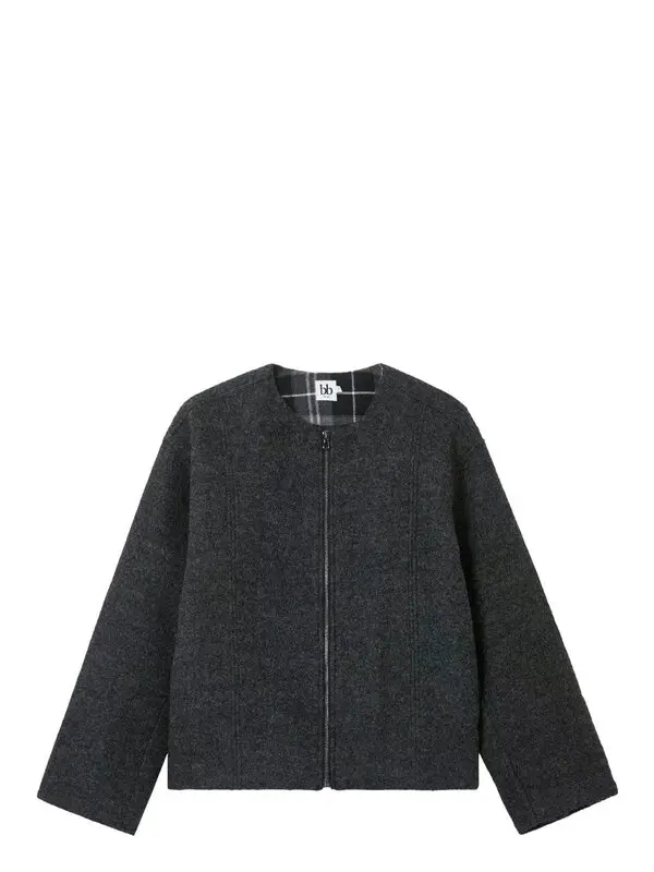 B+AB Zip-up Jacket - Grey