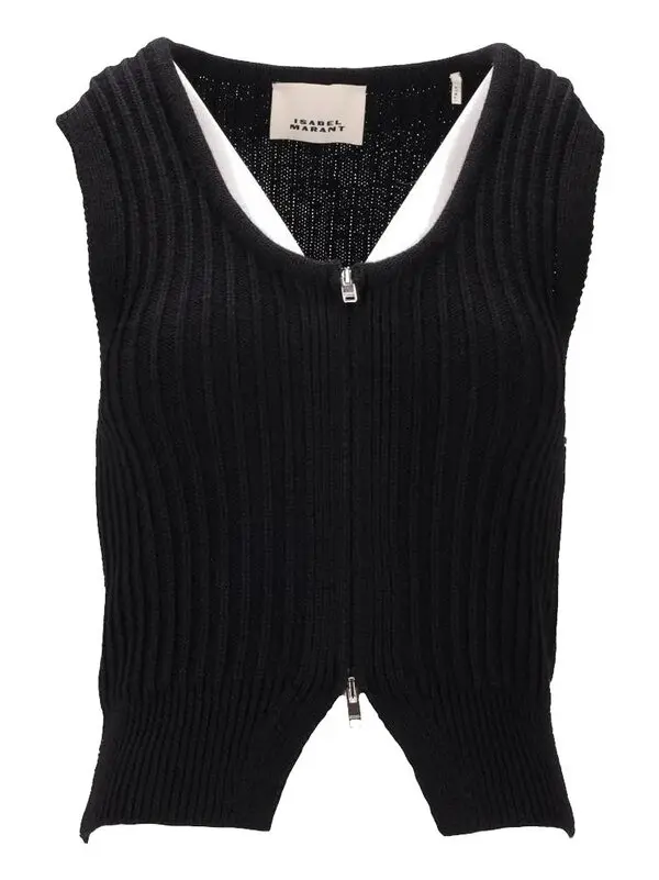 Isabel Marant Gilet Devima - Black