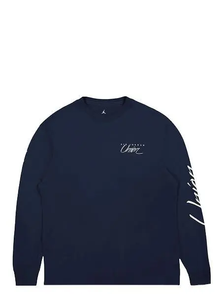 JORDAN Union La X Long Sleeve T-shirt - Blue