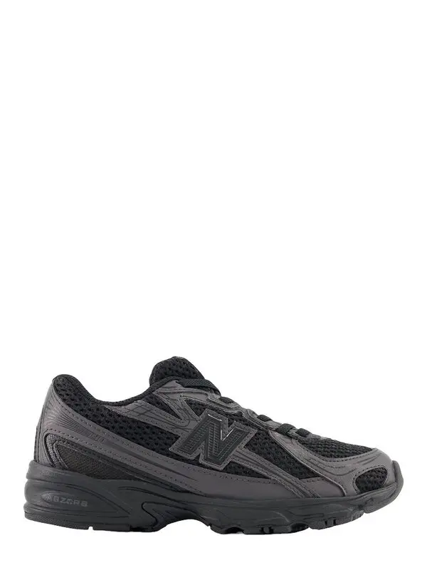 NEW BALANCE 740 Bungee Lace Sneakers - Black Cement