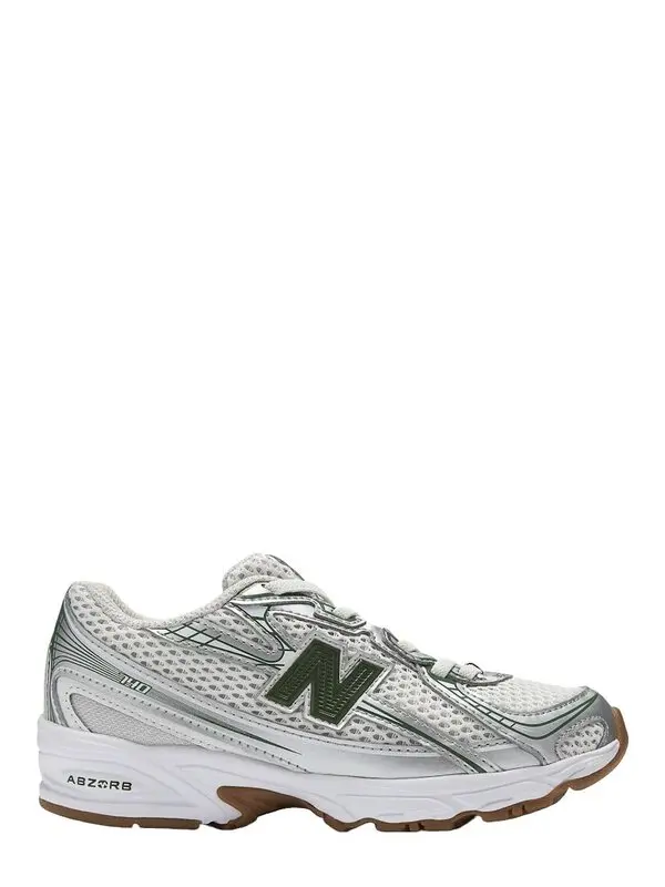 NEW BALANCE 740 Bungee Sneakers - Silver Metalic/dark Alpine Green