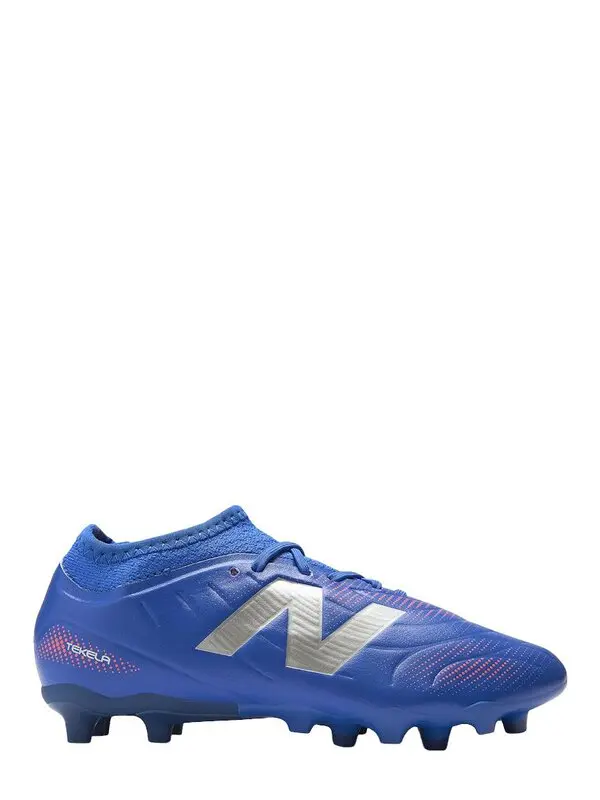 NEW BALANCE Tekela Team Low Laced Fg V5 - Blue Gemstone/energy Red/silver