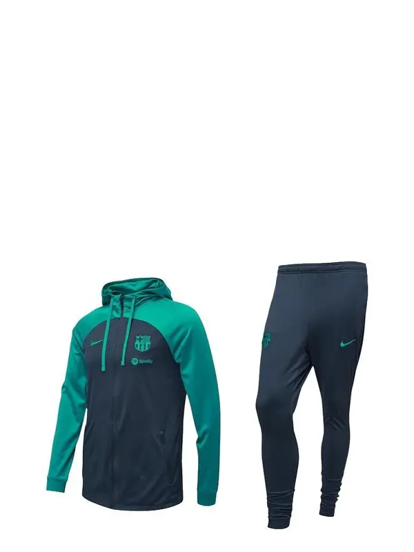 Nike Drifit F.c. Barcelona Strike Tracksuit - Blue