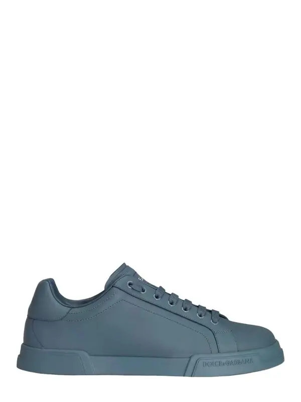 Dolce & Gabbana Logo-debossed Sneakers - Blue