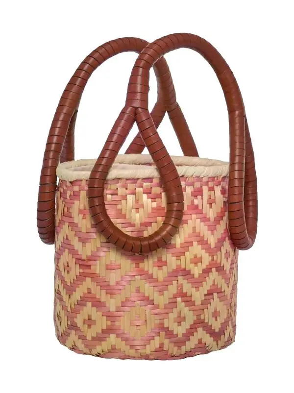 Johanna Ortiz Mini Bucket Bag - Pink