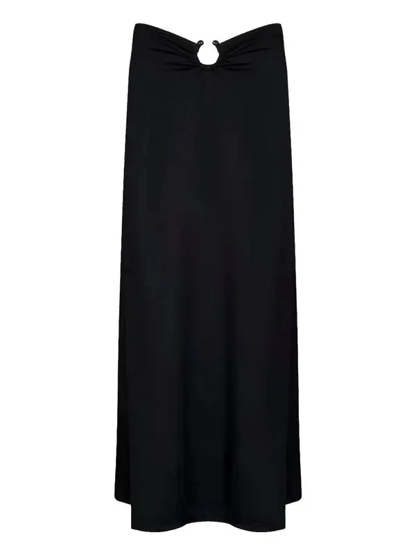 Johanna Ortiz Keel Ring Maxi Skirt - Black