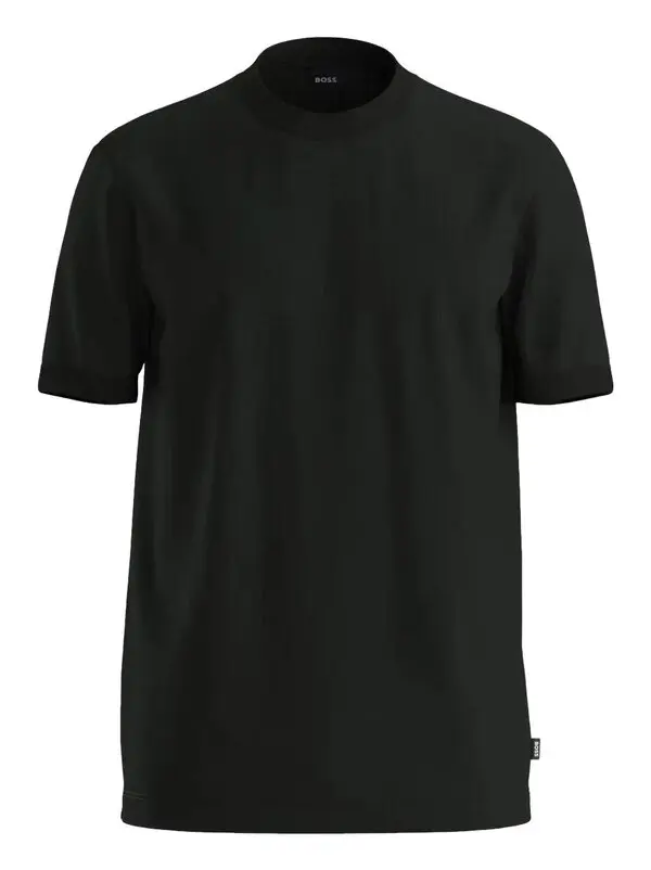 BOSS Crew-neck Short-sleeve T-shirt - Black