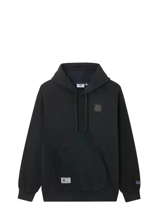 CHOCOOLATE Patch Detail Hoodie - Black