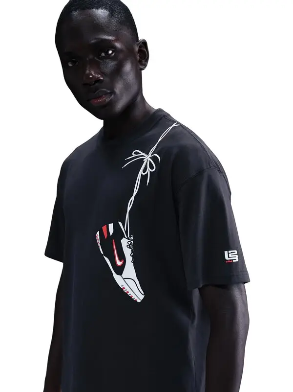 Nike Lebron "grand Opening" Basketball T-shirt - Black