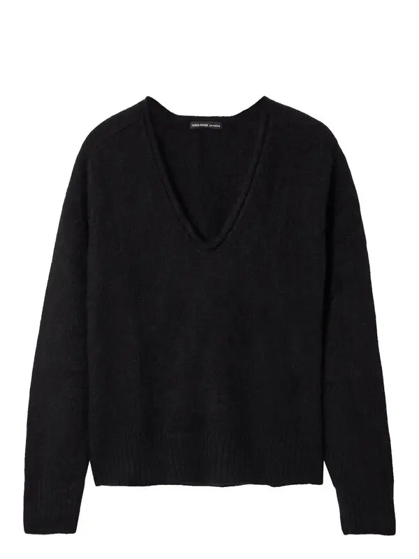 JAMES PERSE Cashmere Sweater - Black