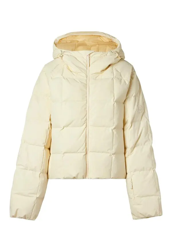 Cordova Oza Hooded Quilted Down Ski Jacket - Yellow