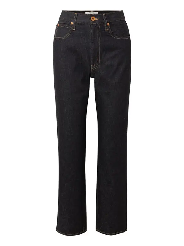 SLVRLAKE London High-rise Straight-leg Jeans - Blue