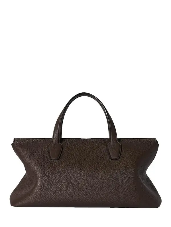 THE ROW Marcel Slouchy Top-handle Bag - Deep Brown