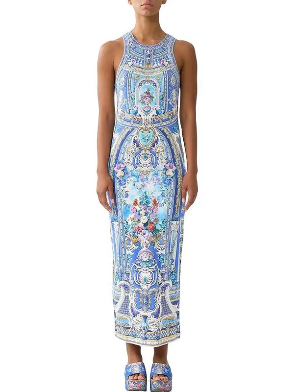 Camilla Jersey Tank Dress - Ottoman Opulence