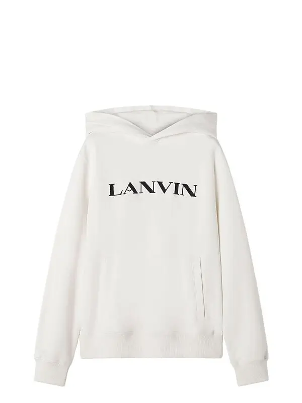 LANVIN Embroidered Cotton Hoodie - Cloth