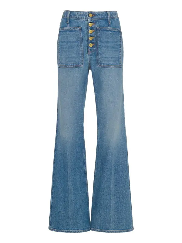 Ulla Johnson The Lou Stretch Jeans - Danube