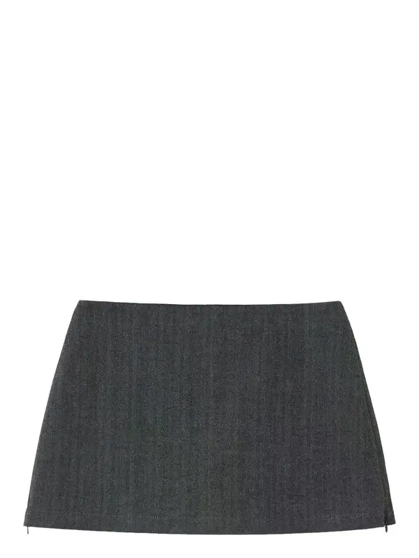 B+AB Mini Skirt - Grey