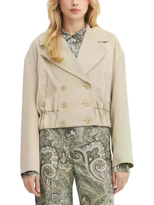 MARCIANO Double-breasted Jacket - Neutrals