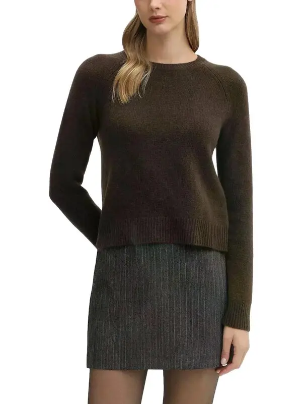 From Future Raglan-sleeved Cashmere Pullover - Brown