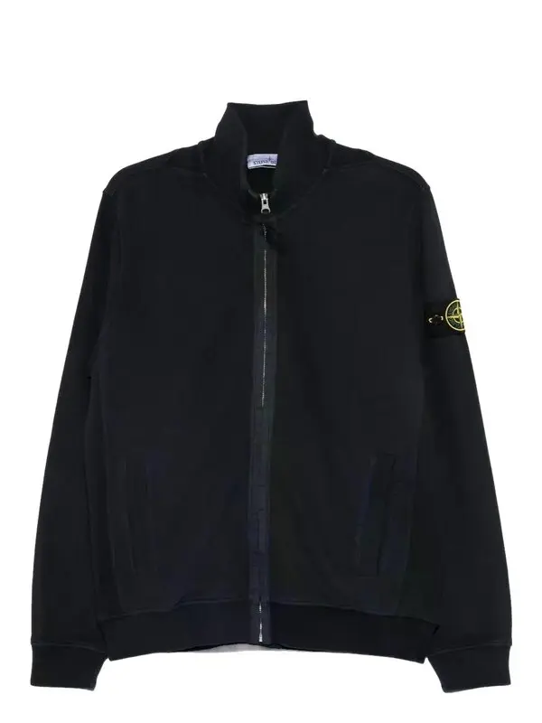 Stone Island Zip Pockets Sweater - Blue