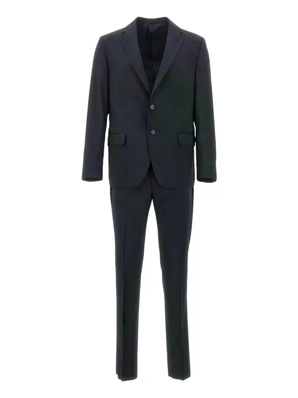 MARCHESANI Narrow Lapel Two-piece Suit - Blue