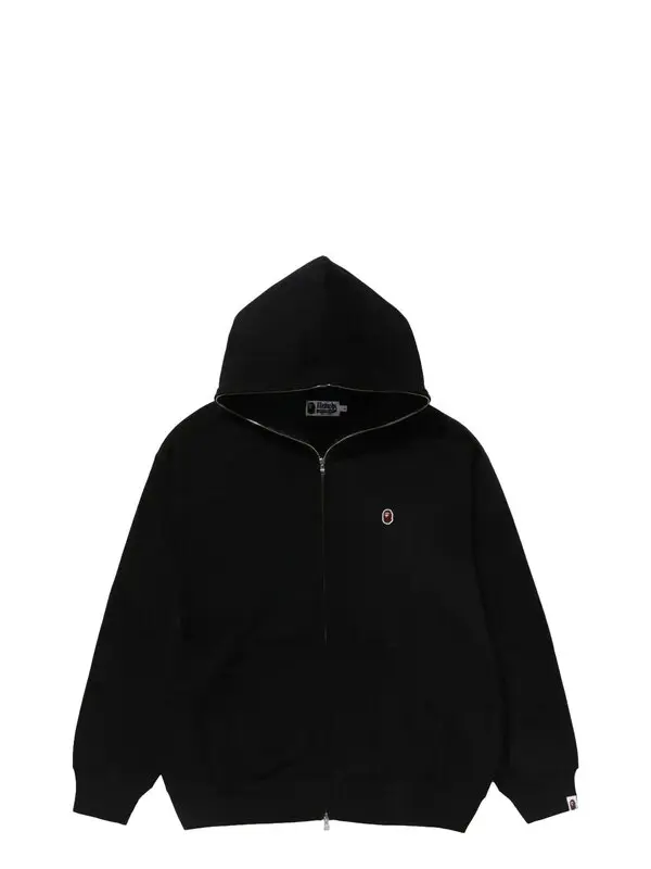 A BATHING APE Zip-up Hoodie - Black