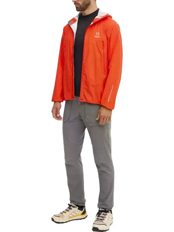 HAGLOFS L.i.m Zip-up Hooded Jacket - Orange