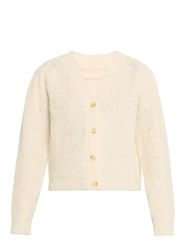 Ulla Johnson Kira Alpaca Wool Cardigan - Cowrie
