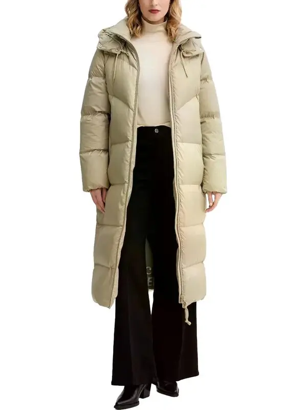 Marc O'polo Quilted Zipped Coat - Neutrals