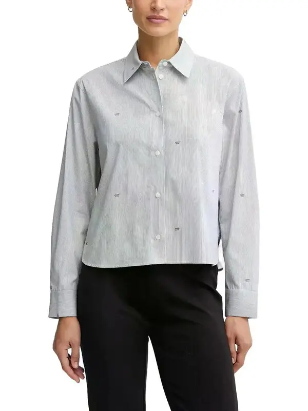 JOOP! Striped Buttoned Shirt - White