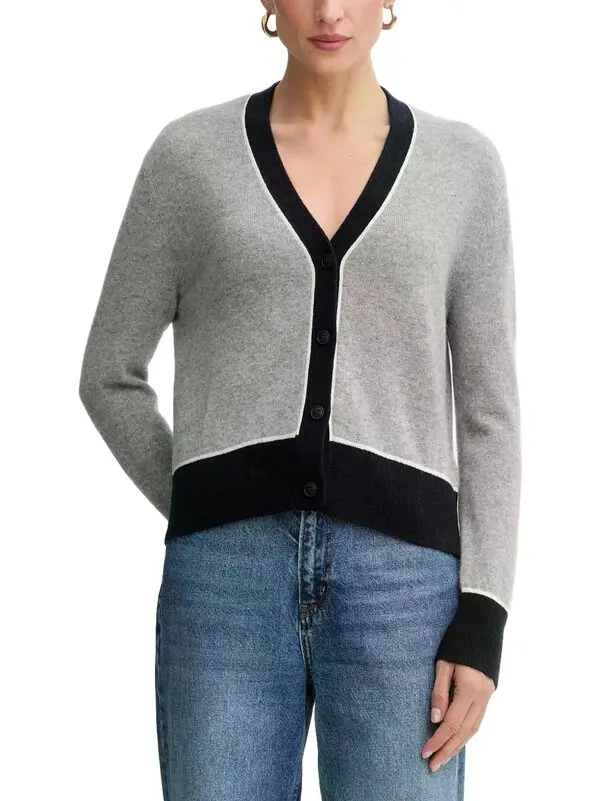 From Future V-neck Cardigan - Grey