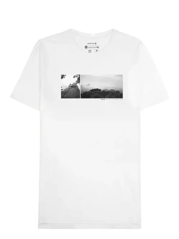 OSKLEN Stone Rio Landscape T-shirt - White