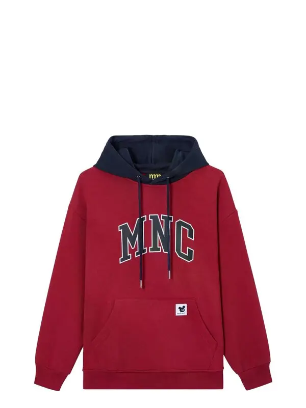 MINI CREAM Printed Hoodie - Red