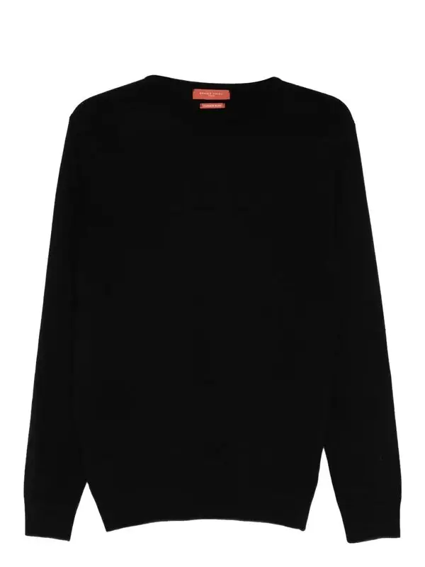 DANIELE FIESOLI Long-sleeve Crewneck Sweater - Black