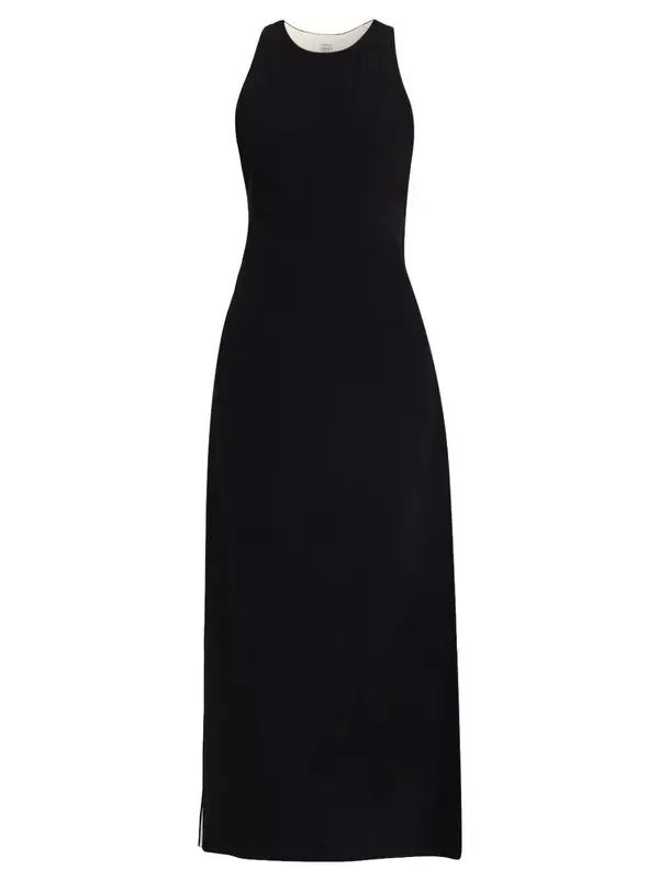 TOTÊME Racerback Maxi Dress - Black