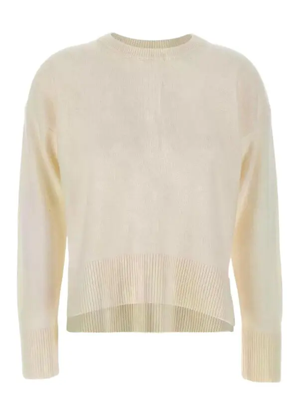 FILIPPO DE LAURENTIIS Ribbed Crew Neck Sweater - Neutrals