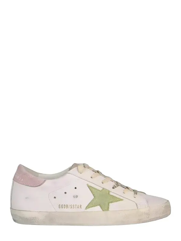 GOLDEN GOOSE Super-star Suede Trainers - White