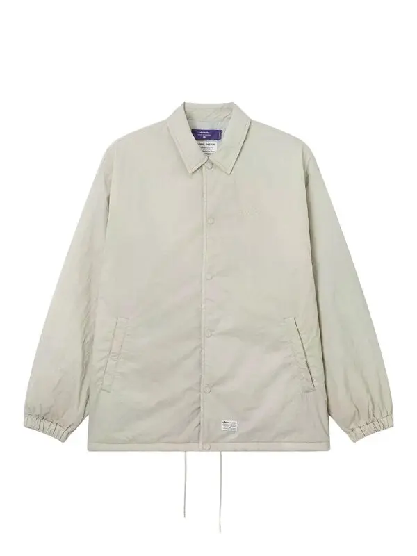 AFTERMATHS Snap-button Overshirt - Neutrals