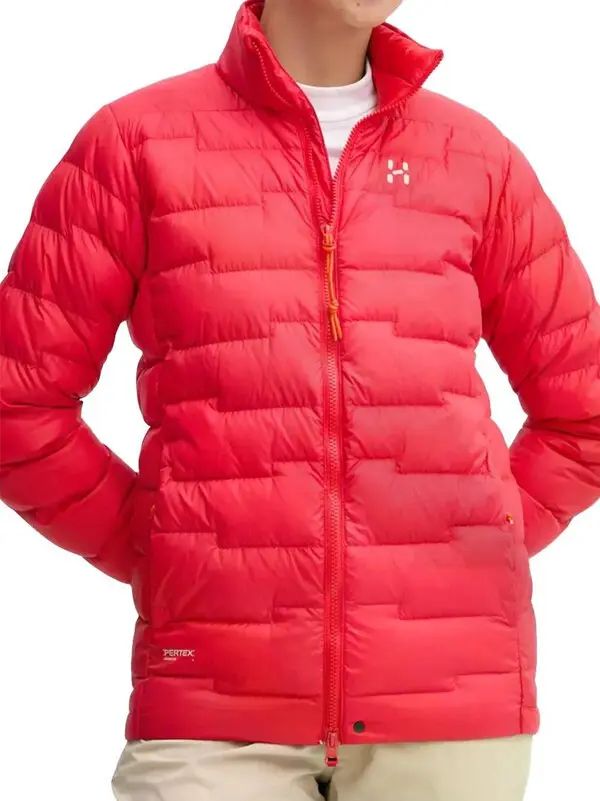 HAGLOFS Roc Flash Down Zip-up Jacket - Red