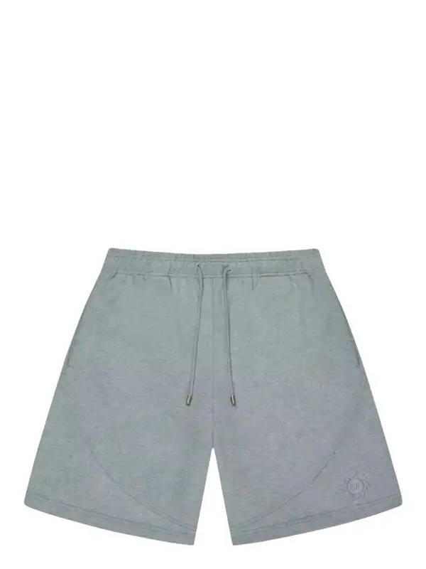 BROKEN PLANET Embroidered Shorts - Grey